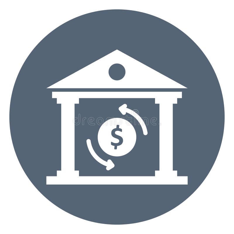 Currency Exchange, Exchange Office Vector Icon Which Can Easily Modify ...