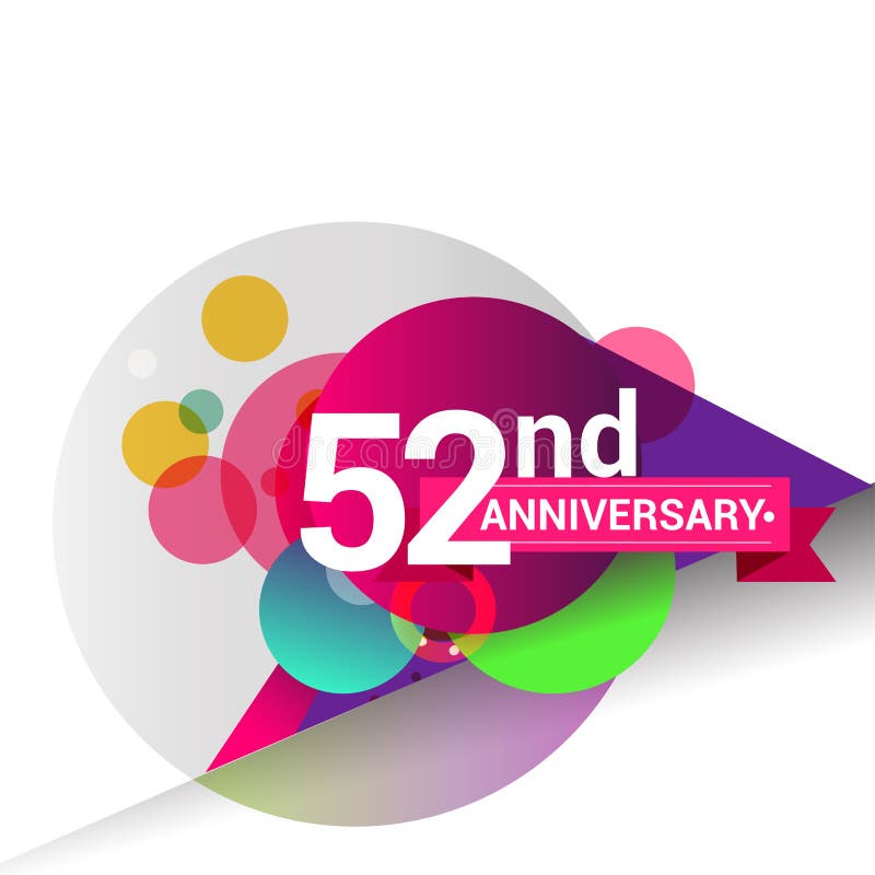 52nd Anniversary Stock Illustrations – 306 52nd Anniversary Stock ...
