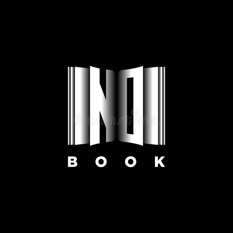 ND Monogram Book Shape Style Stock Vector - Illustration of initial ...