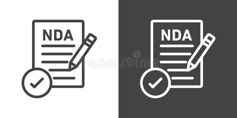 Nda Icon Stock Illustrations – 230 Nda Icon Stock Illustrations ...