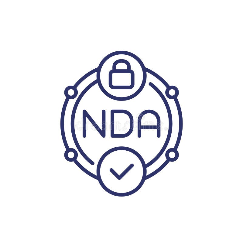 Nda Icon Stock Illustrations – 156 Nda Icon Stock Illustrations ...