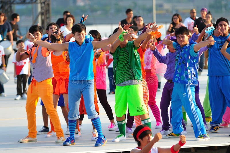 NDP 2011 stage performance editorial photo. Image of perform - 20368421