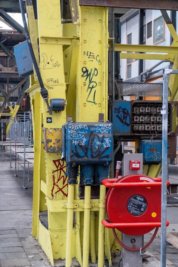 NDSM Wharf Amsterdam - Industrial 4 Editorial Photography - Image of ...