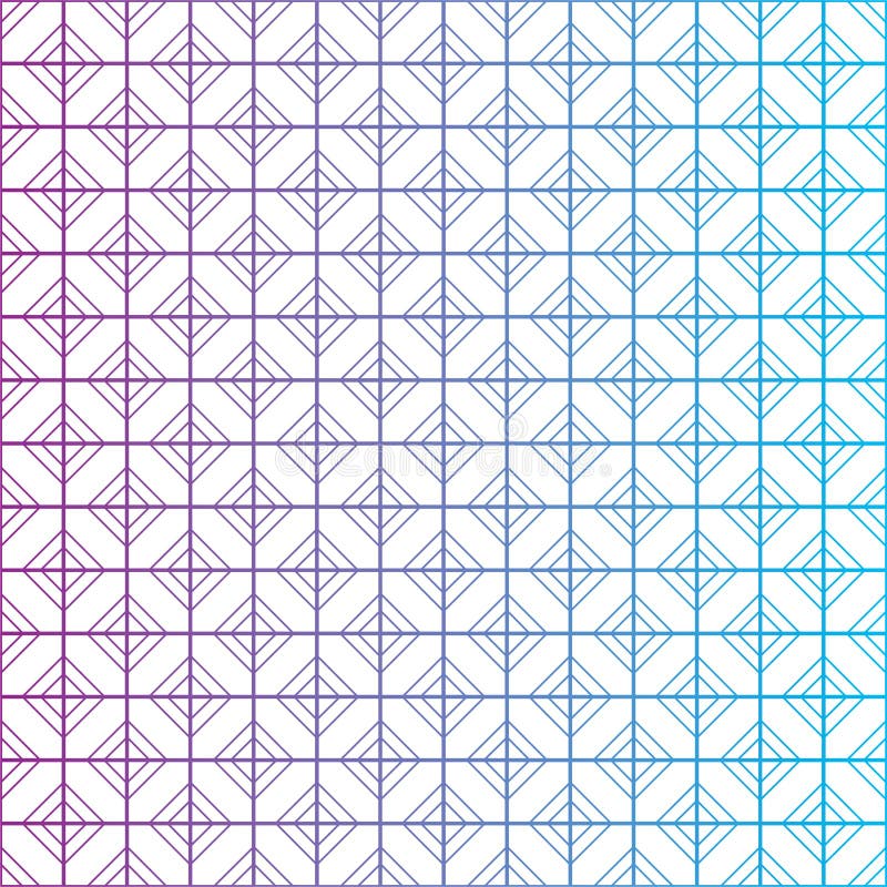 Abstract Seamless Pattern Made with Lines and Shapes, Copy Space for ...