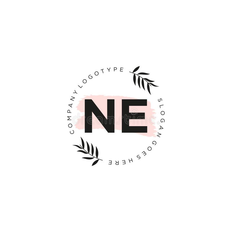 Ne Letter Logo Stock Illustrations – 1,129 Ne Letter Logo Stock ...