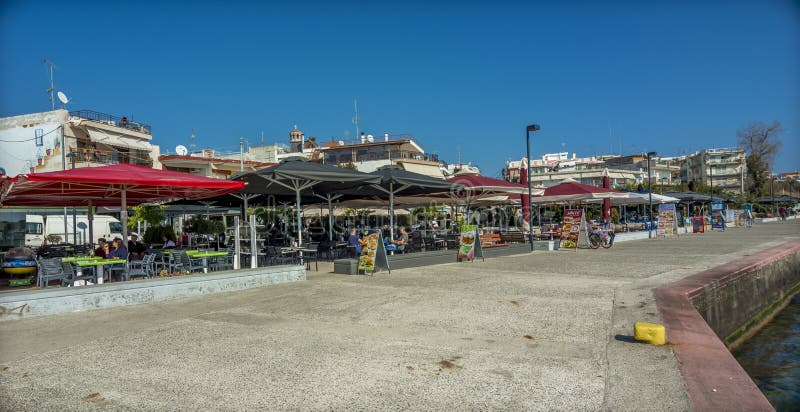 Nea Moudania - Chalkidiki, Greece Editorial Stock Image - Image of ...