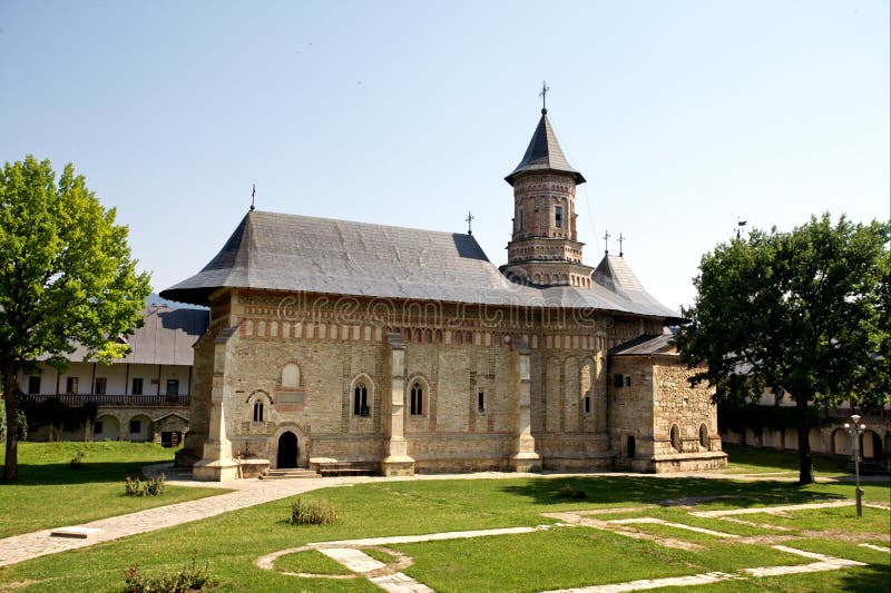 Neamț Monastery 1- Romania stock image. Image of activity - 180555157