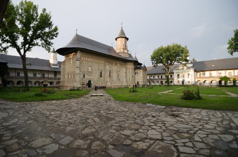 Neamt Monastery stock image. Image of architecture, byzantium - 35082961