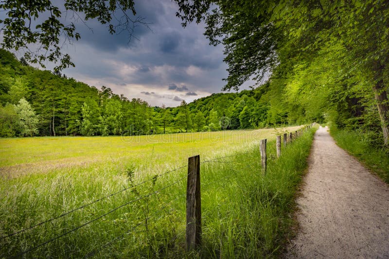 Neanderthal Path stock image. Image of field, historic - 99188017
