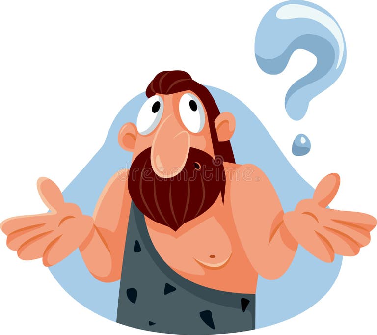 Caveman Thinking Stock Illustrations – 65 Caveman Thinking Stock ...