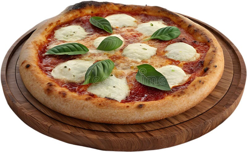 Delicious Neapolitan Pizza, Topped with Fresh Ingredients and Authentic ...