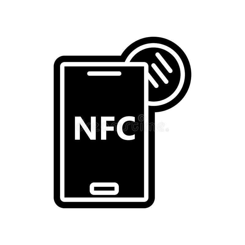 Near Field Communication Mobile Phone Icon. Element of Finance for ...