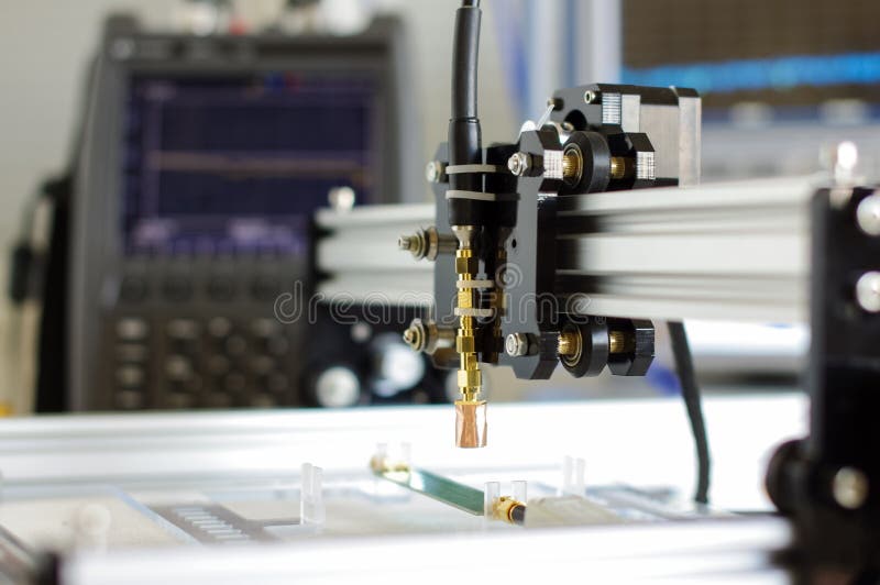 Near Field EMC Scanning System Stock Photo - Image of electromagnetic ...