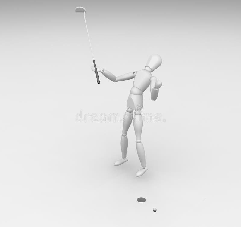 Near miss stock illustration. Illustration of sport, male - 773023