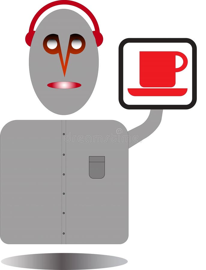 The nearest cafe stock illustration. Illustration of number - 377110854