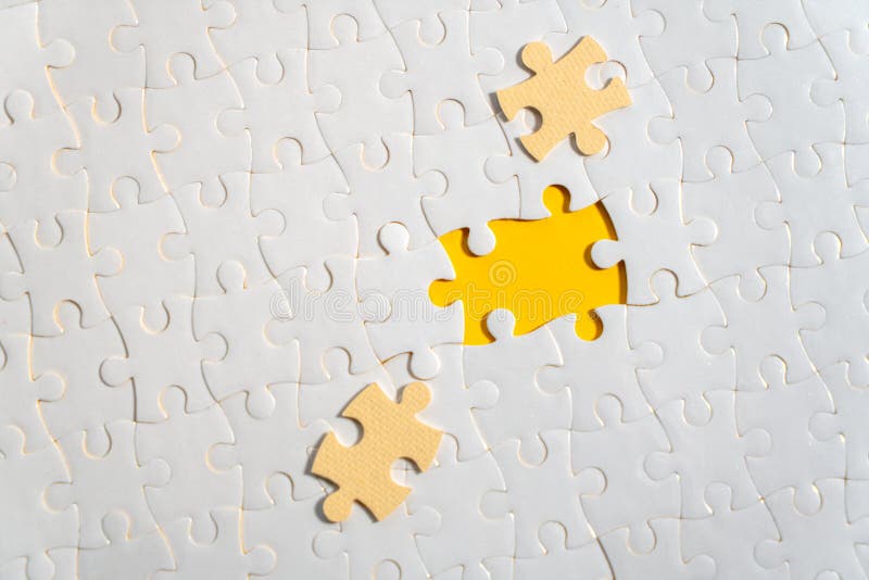 Final Pieces of the Puzzles Stock Photo - Image of setting, persistence ...