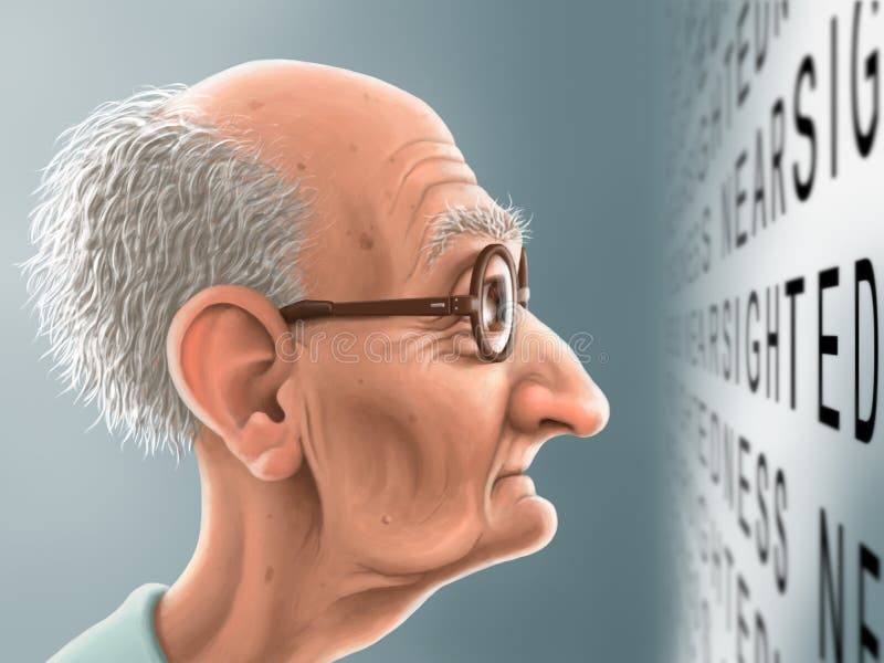 Nearsightedness Stock Illustrations – 464 Nearsightedness Stock ...