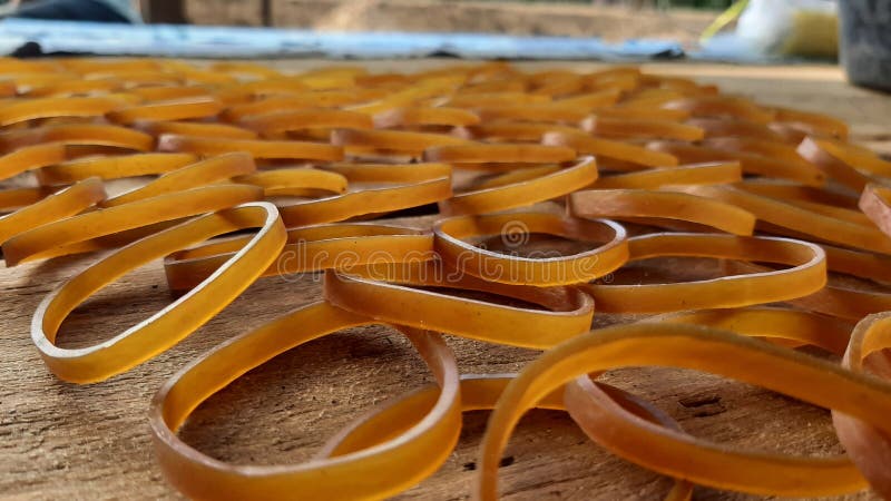 Neat Low Angle Photo of Rubber Bands Stock Photo - Image of chocolate ...