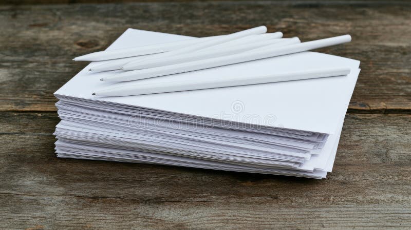 On a Neat Office Desk, a Pen Sits Atop Freshly Signed and Dated ...