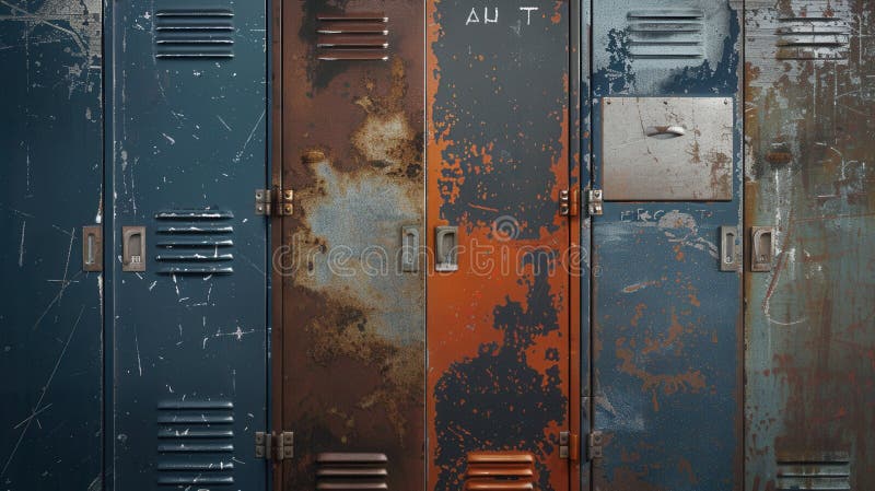 Neat and Organized. Locker Organization Concept Stock Photo - Image of ...
