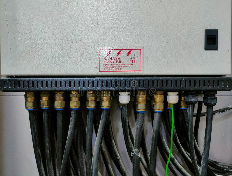 Neat and Organized Several Types of Cables that Have Been Ready To Be ...