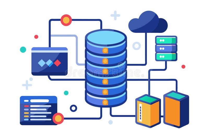 A Neat Stack of Data Sheets on a Plain White Background, the Process of Storing Data, Simple and ...