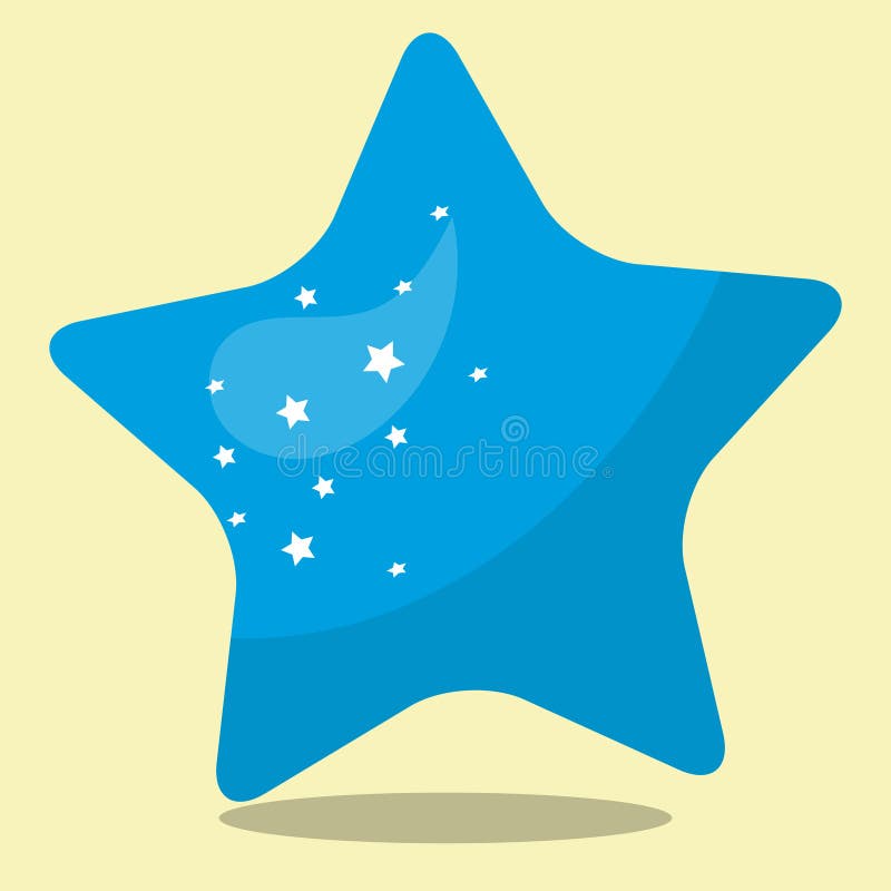Neat and Teady Boys Blue Star 03 Stock Vector - Illustration of vector ...
