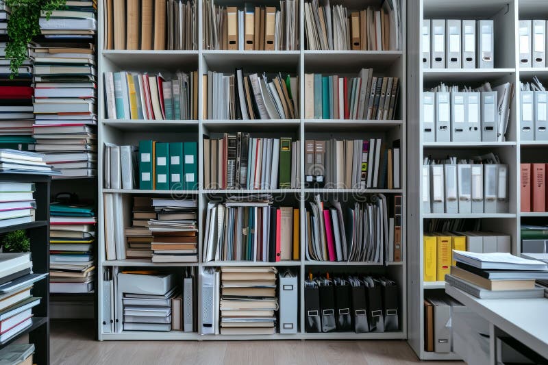 Office Shelf Cabinet Folders Books Documents Stock Photos - Free & Royalty-Free Stock Photos ...
