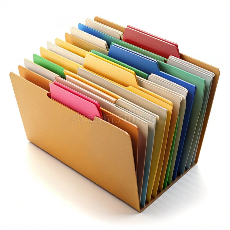 Labeled Folder Stock Illustrations – 120 Labeled Folder Stock ...