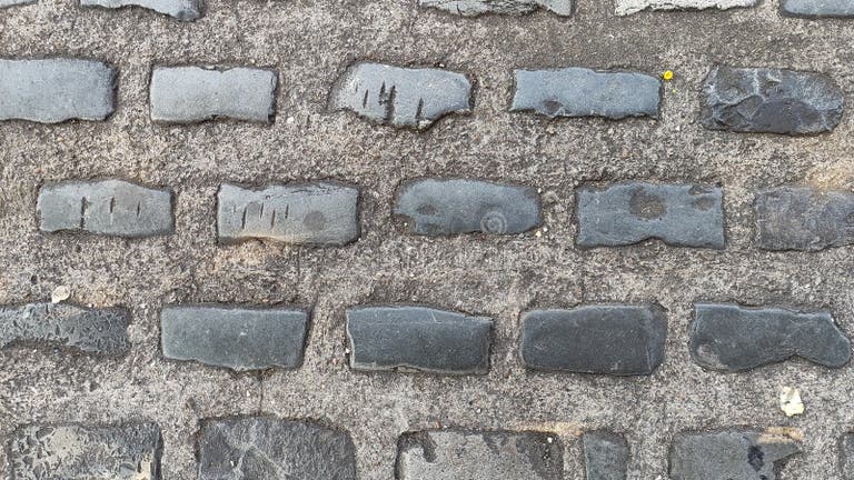 Neatly Arranged Rectangular Stone Tiles with Natural Texture Stock ...