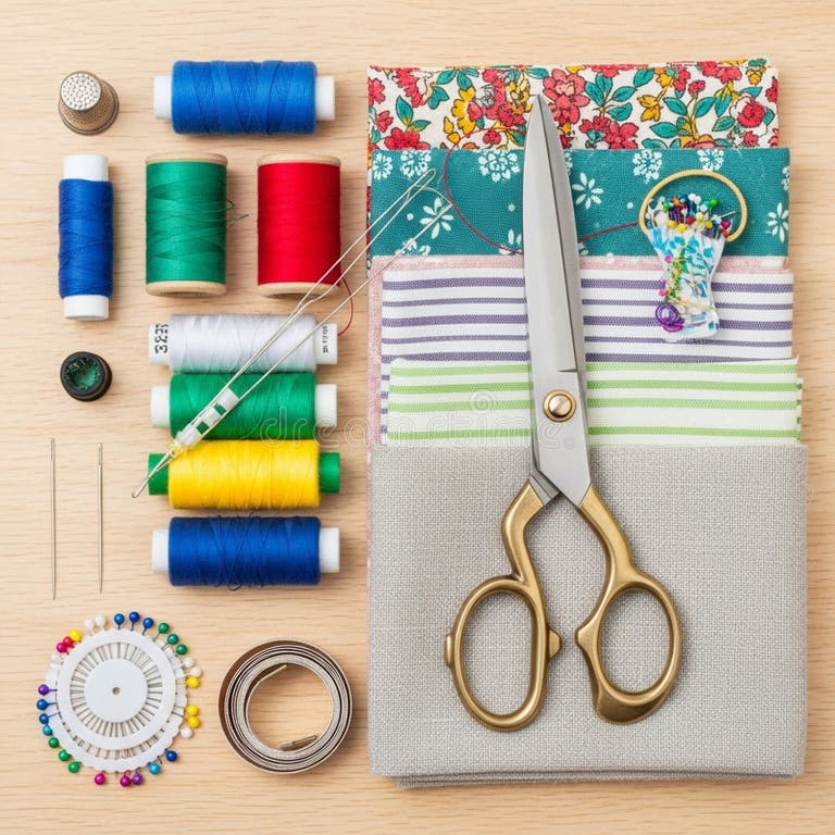 Thimble Pieces Stock Illustrations – 109 Thimble Pieces Stock ...