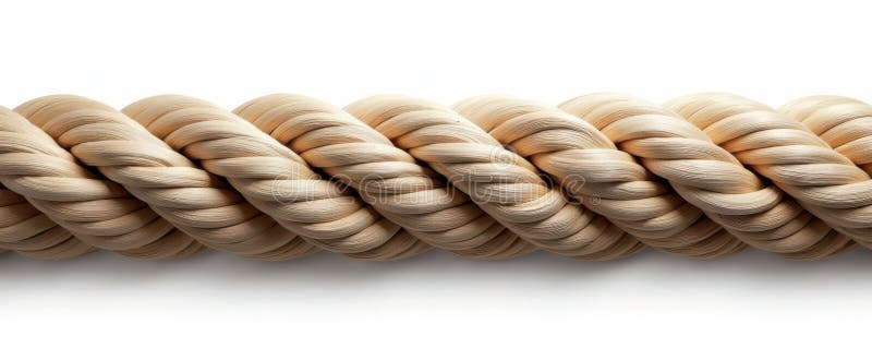 Neatly Coiled Rope, Intricate Pattern, White Backdrop, Art, Rope Stock ...