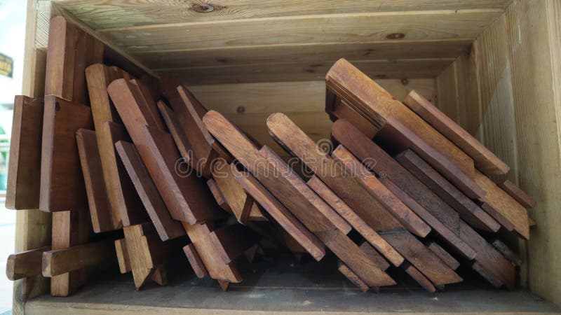 Neatly Folded Wood in a Box #8 Stock Image - Image of history, autumn ...