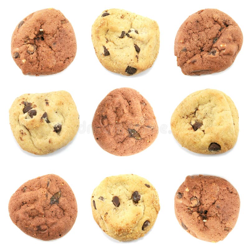 Neatly Laid Out Cookies stock image. Image of baked, flour - 6700181
