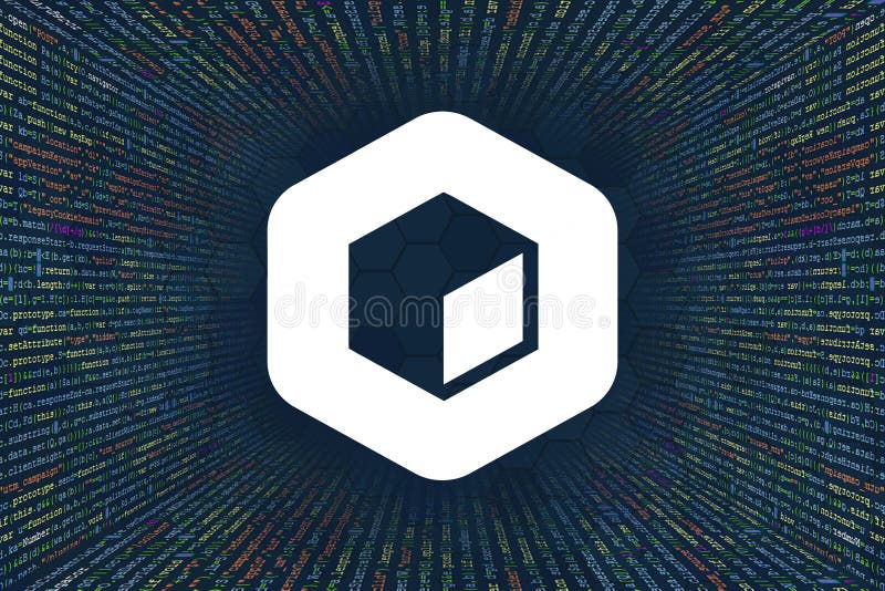 Neblio Nebl Cryptocurrency Symbol A Tunnel From A Computer Program Code Programmer Strings Of
