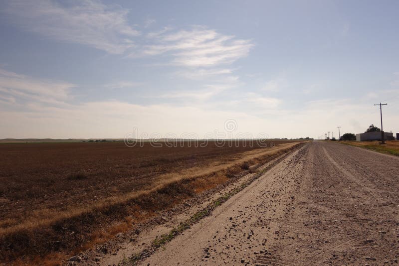 Nebraska farm road stock image. Image of open, showing - 42704379