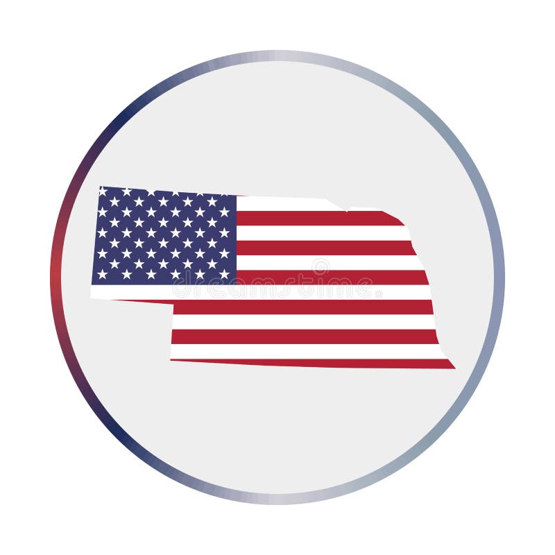 Nebraska icon. stock vector. Illustration of graphic - 193653922