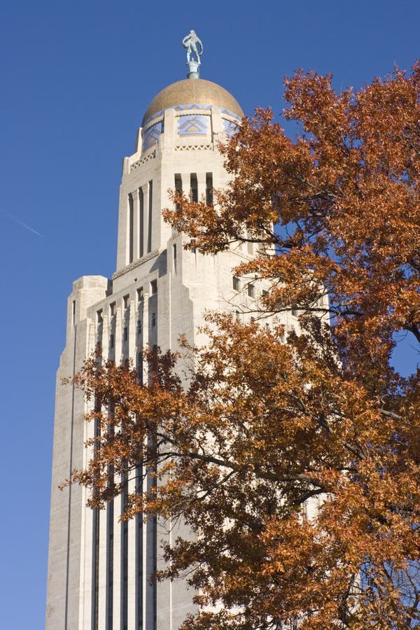 Nebraska - State Capitol stock image. Image of architecture - 3754231