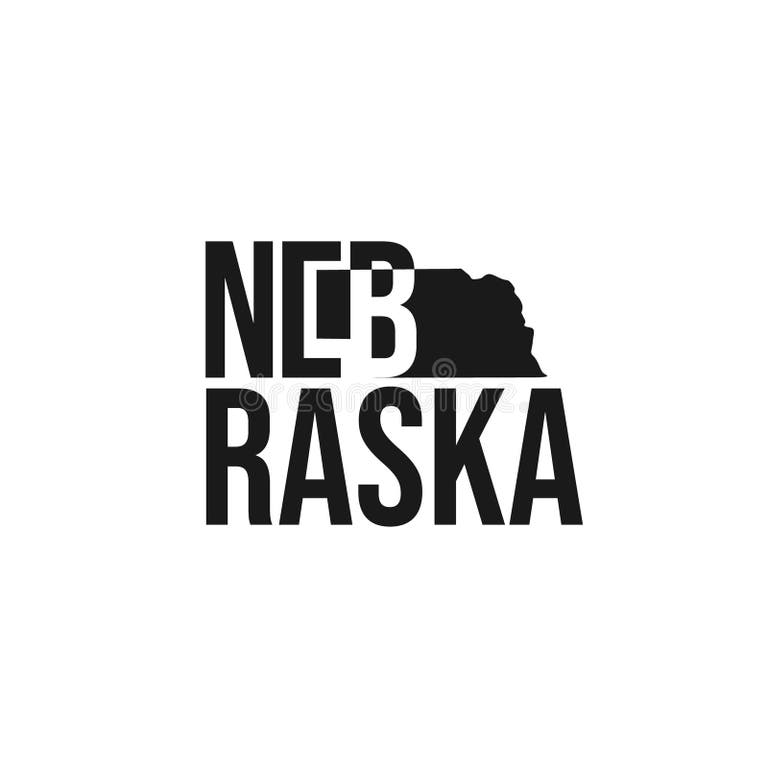 Nebraska state symbol stock vector. Illustration of simplicity - 326928943