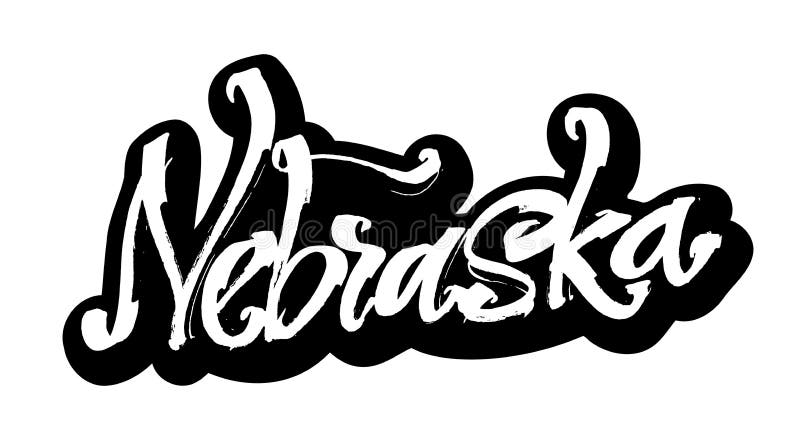 Word Nebraska Stock Illustrations – 133 Word Nebraska Stock ...