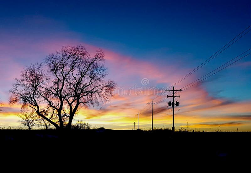 Winter Nebraska stock image. Image of farm, standing - 84363227