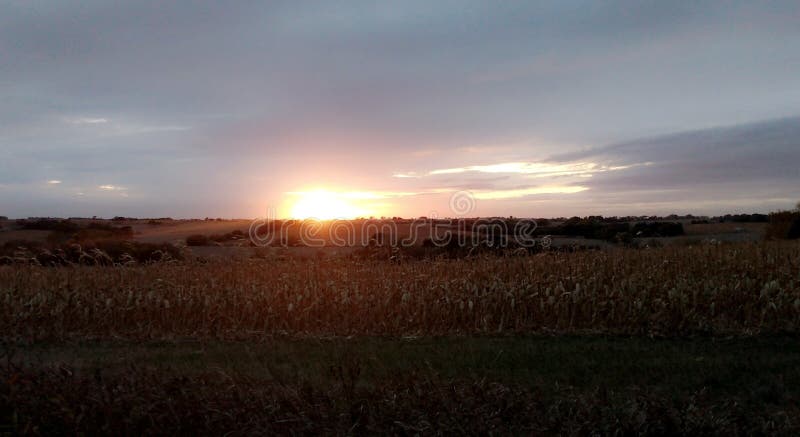 Nebraska sunsets Nature stock image. Image of sunsets - 200225467