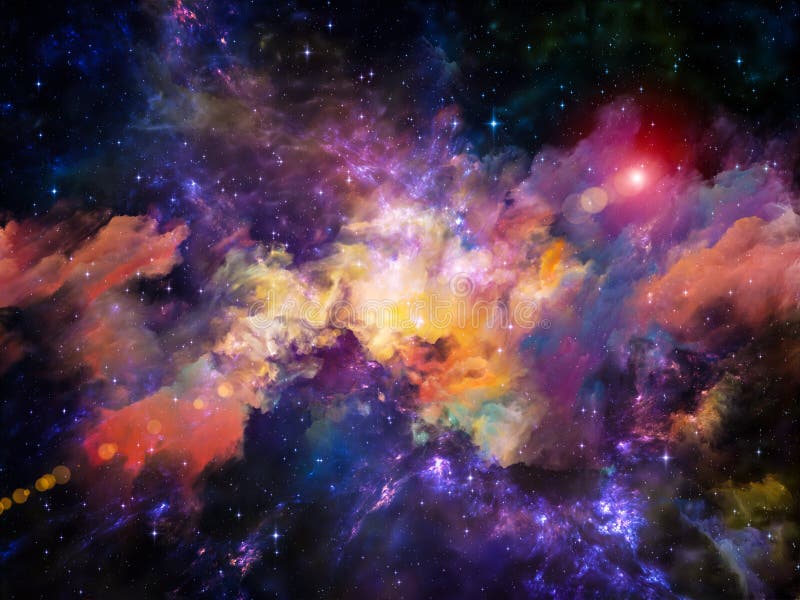 Nebula Backdrop stock illustration. Illustration of eternity - 42921404