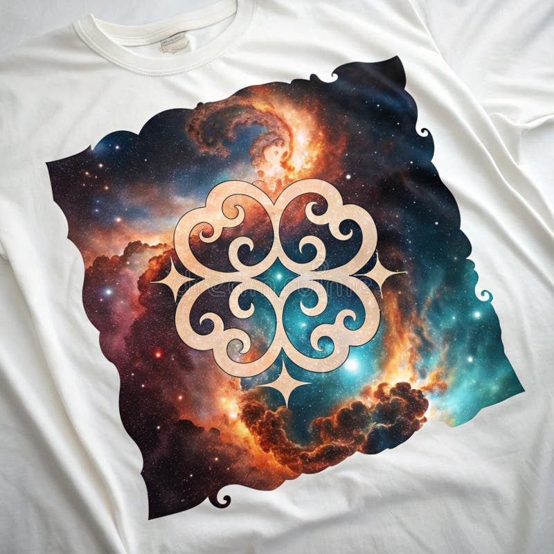 Nebula Cloud Vector Symbol Isolated on White Background Stock ...