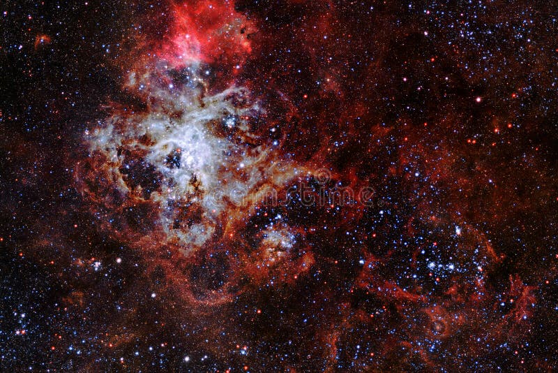 Nebula, Cluster of Stars in Deep Space. Elements of this Image ...