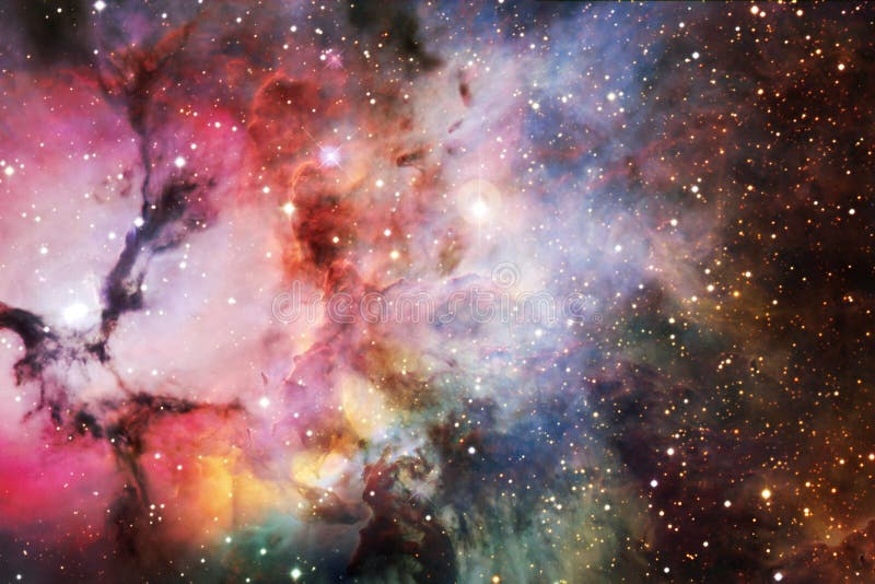Nebula, Cluster of Stars in Deep Space. Elements of this Image ...