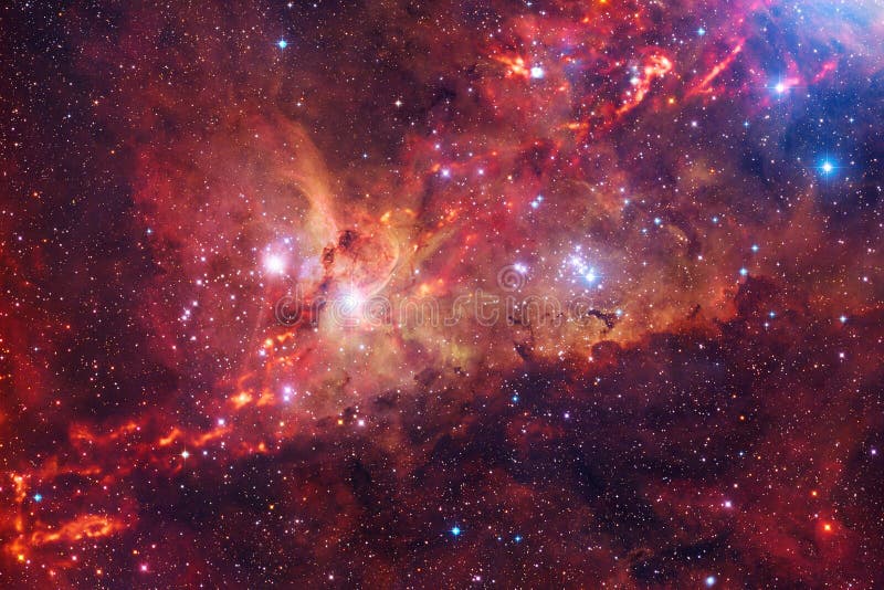 Nebula, Cluster of Stars in Deep Space. Elements of this Image ...