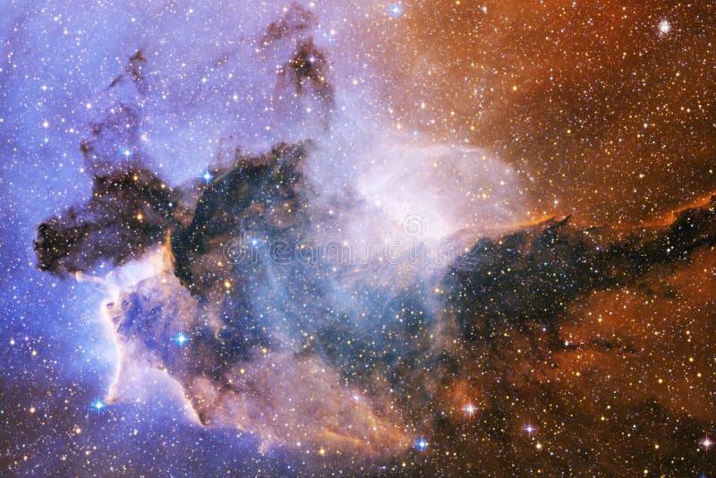 Nebula, Cluster of Stars in Deep Space. Elements of this Image ...