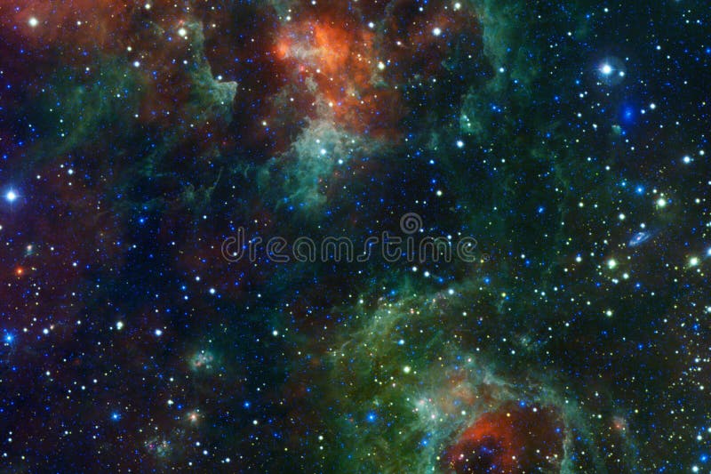 Nebula, Cluster of Stars in Deep Space. Elements of this Image ...