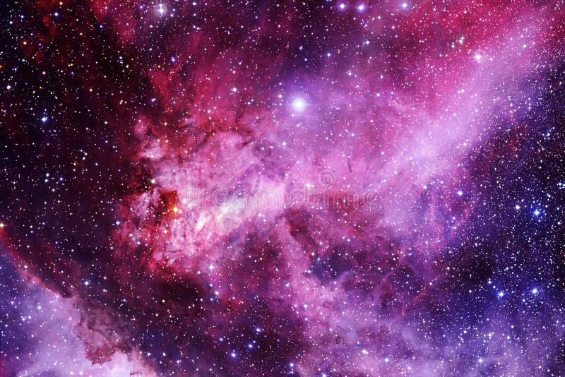 Nebula, Cluster of Stars in Deep Space. Elements of this Image ...